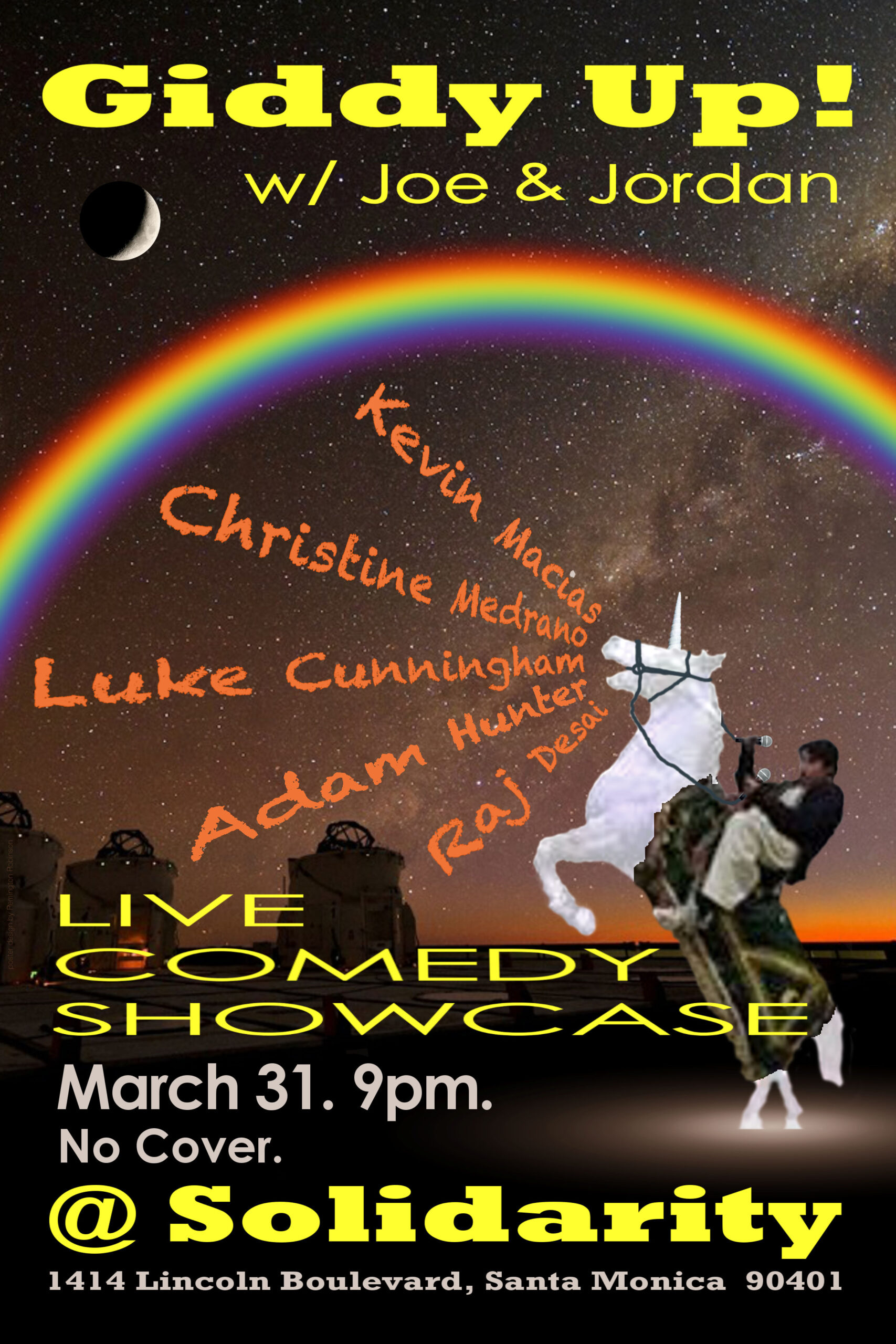 Giddy Up! Stand Up Comedy Showcase | Visit Santa Monica