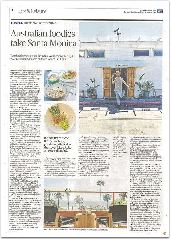 Australian Foodies Take Santa Monica | Visit Santa Monica