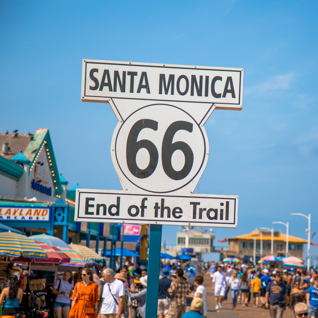 Route 66 Rolls On In Santa Monica Visit Santa Monica