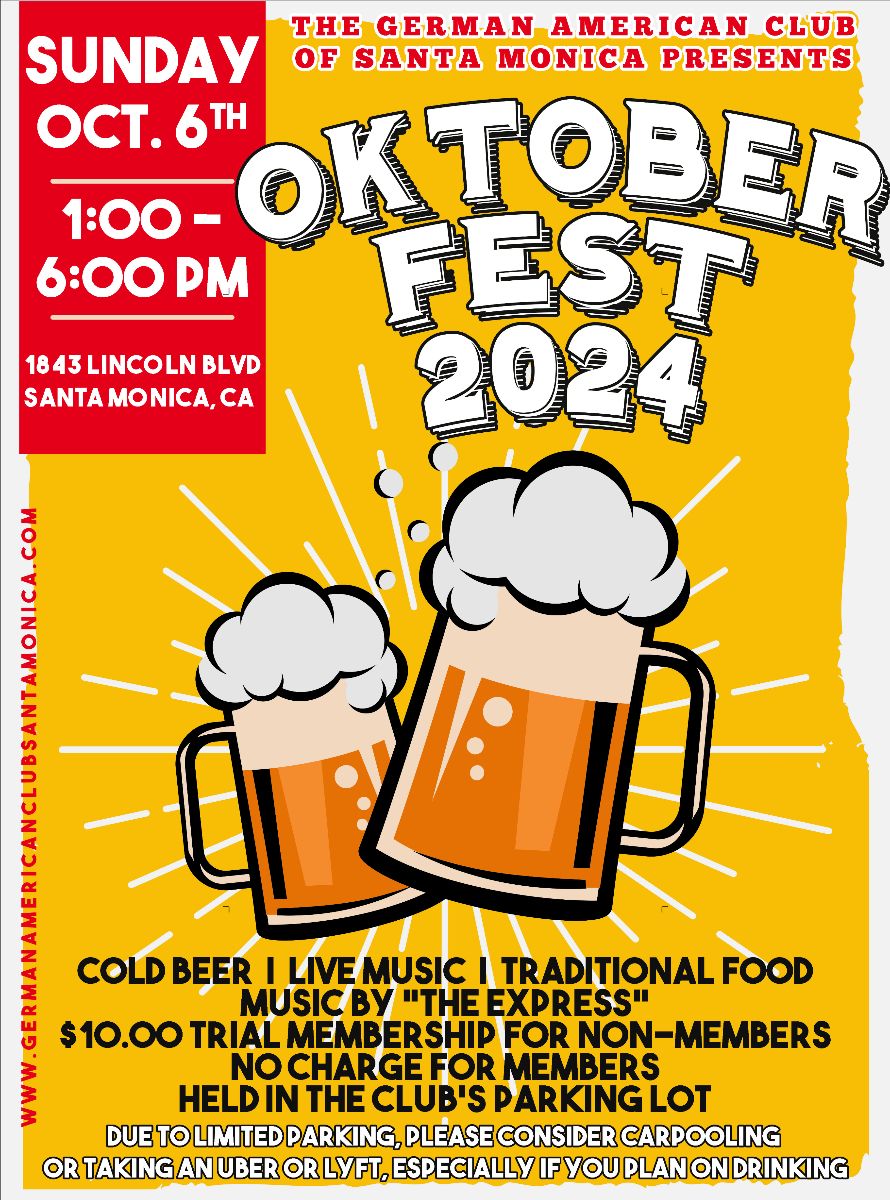 Oktoberfest 2024 | Visit Santa Monica