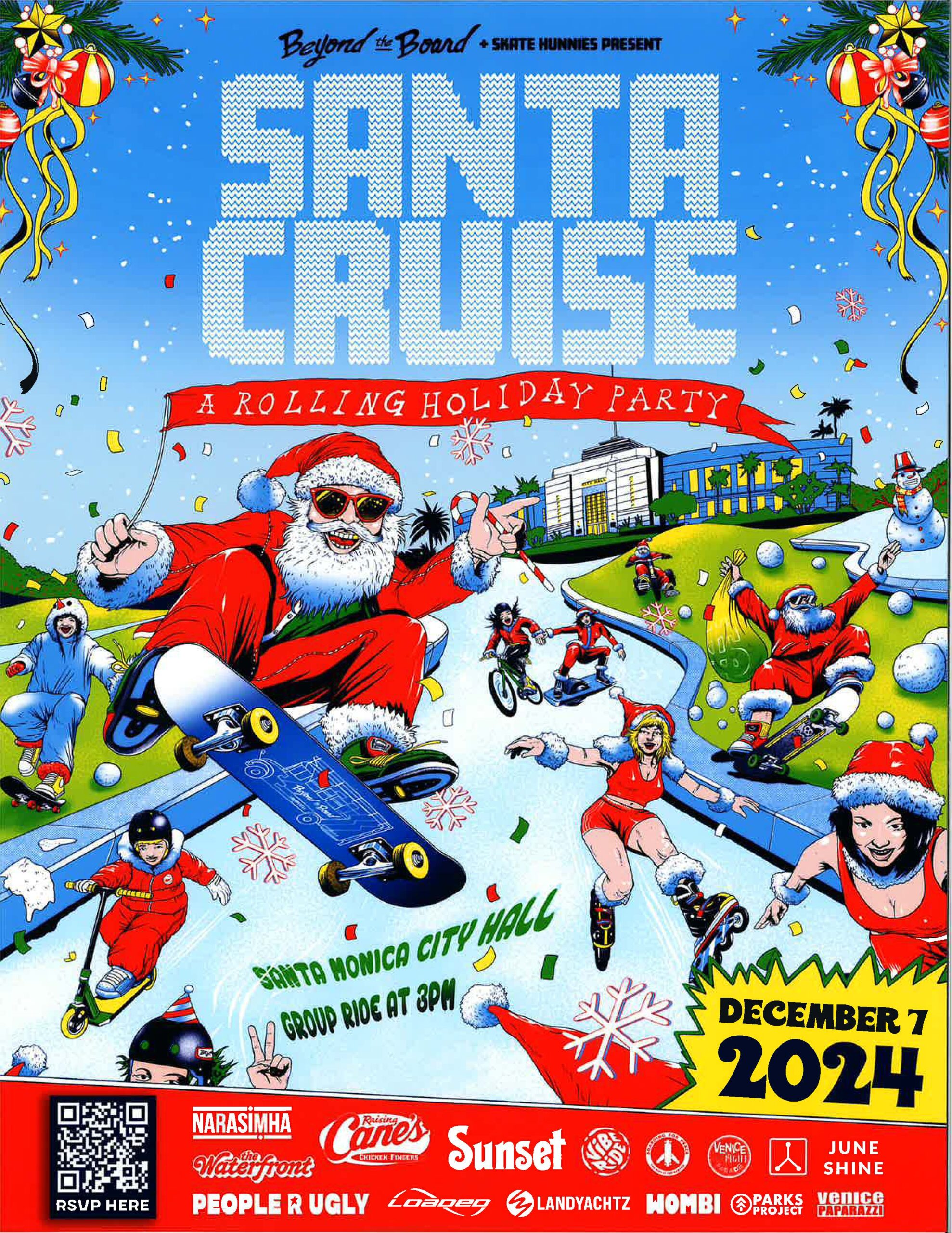 Santa Cruise: A Rolling Holiday Party | Visit Santa Monica