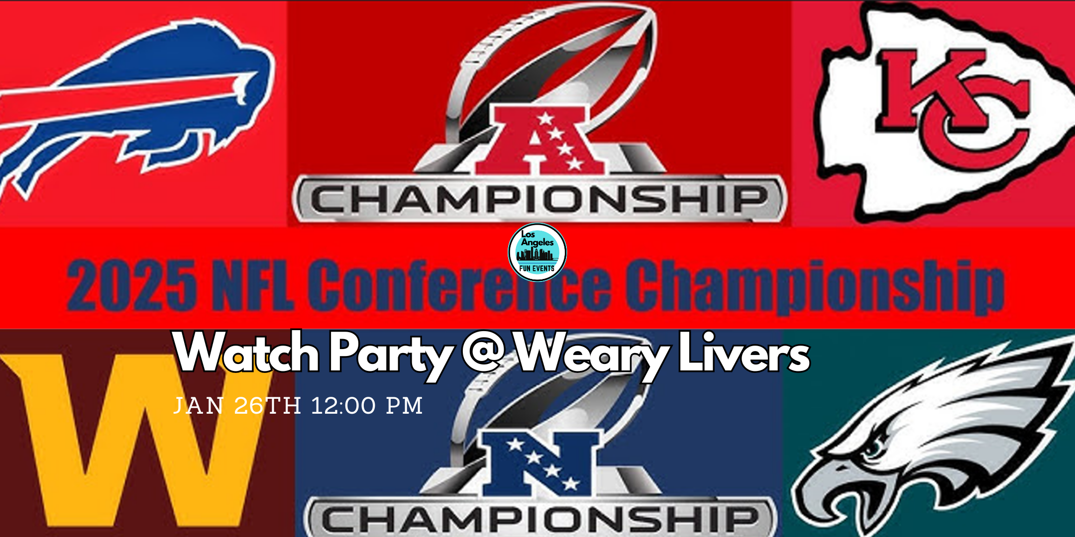NFL Conference Finals Championship Games Watch Party | Visit Santa Monica